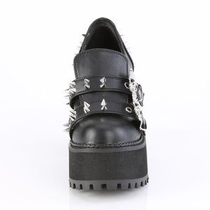 Shoes | Goth Platform Skull Chunky High Heel Shoes | Poshmark